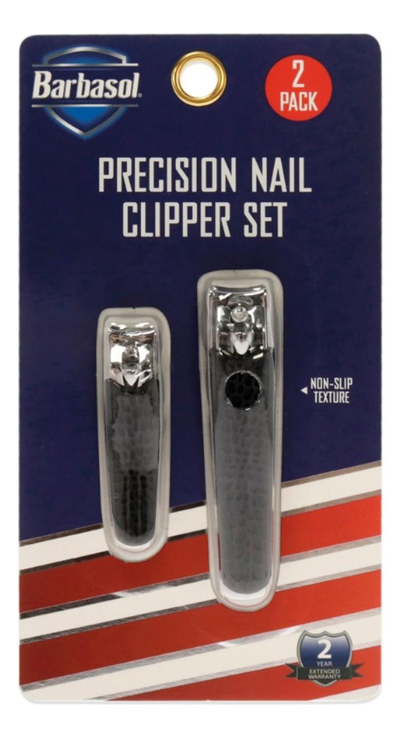 BARBASOL Cortaúñas Precision Nail Clipper Set – Multy Culty